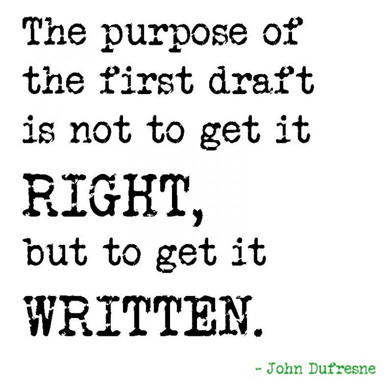 5 Tips for Writing a First Draft « Seeds of Literacy - Free basic ...